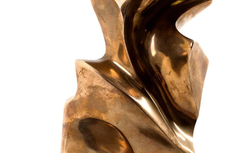 Abstract Bronze Sculpture at 1stDibs