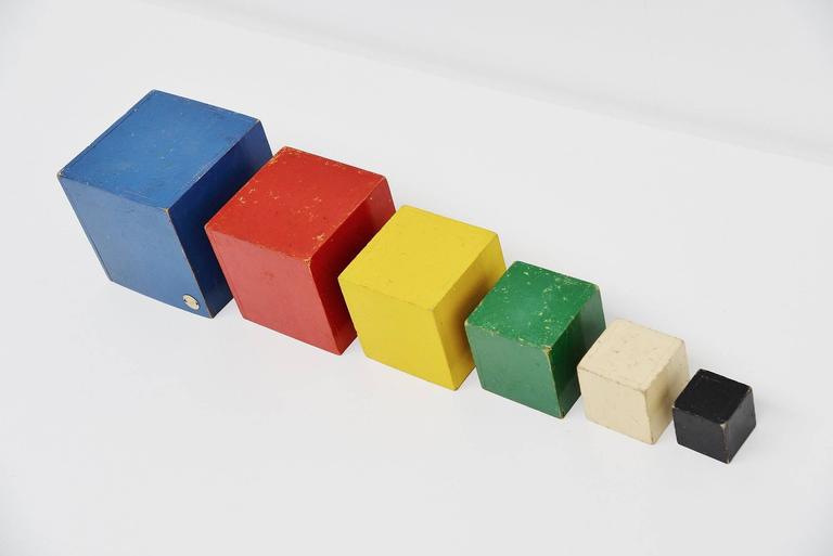Ado Cubes Set Ko Verzuu, 1940 at 1stDibs