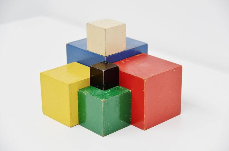 Ado Cubes Set Ko Verzuu, 1940 at 1stDibs