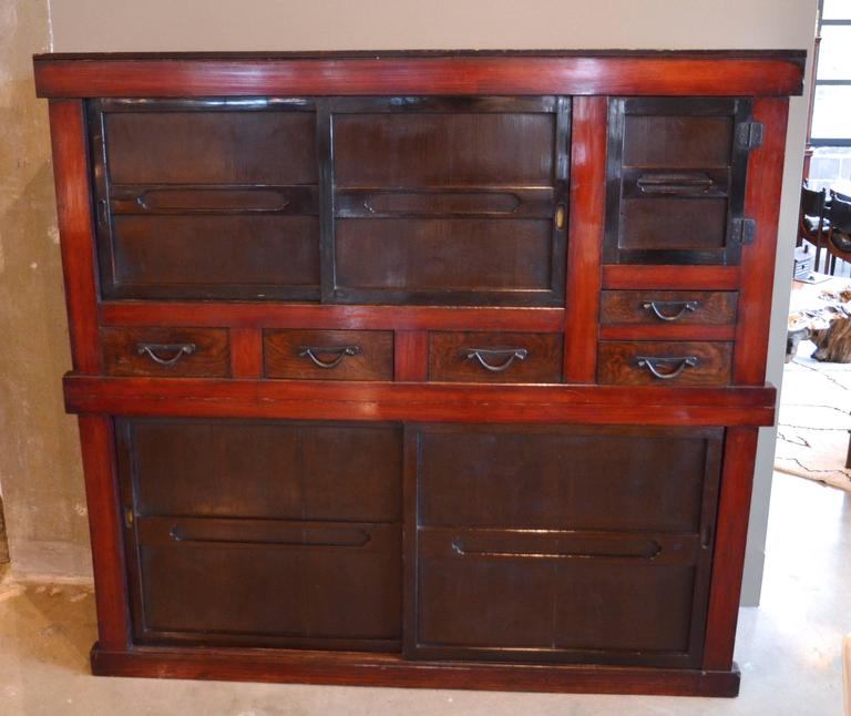 Japanese Mizuya Kitchen Tansu at 1stDibs | mizuya tansu, japanese ...