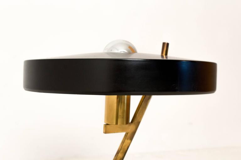 Pair of Z-Shaped Desk Lamps by Louis Kalff for Philips at 1stDibs