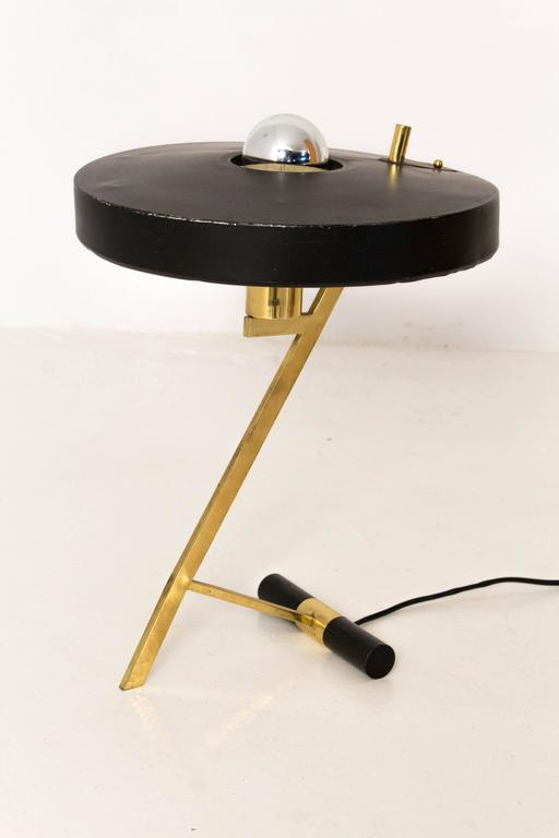 Pair of Z-Shaped Desk Lamps by Louis Kalff for Philips at 1stDibs