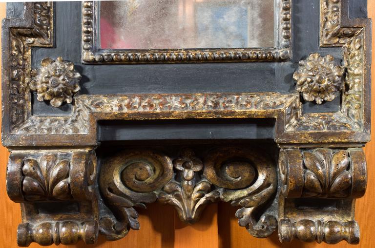 Mannerist Italian Wood Tabernacle Mirror from the Collection of David ...