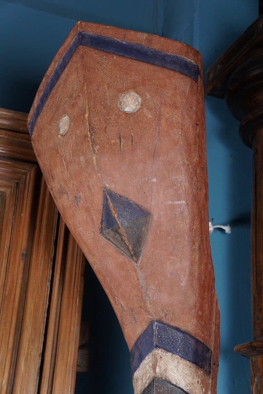 Monumental Baga Snake Sculpture, Guinea, Africa For Sale at 1stDibs