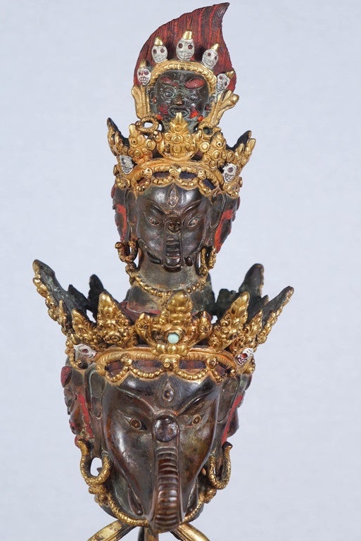 Early 20th Century Purba on Stand at 1stDibs