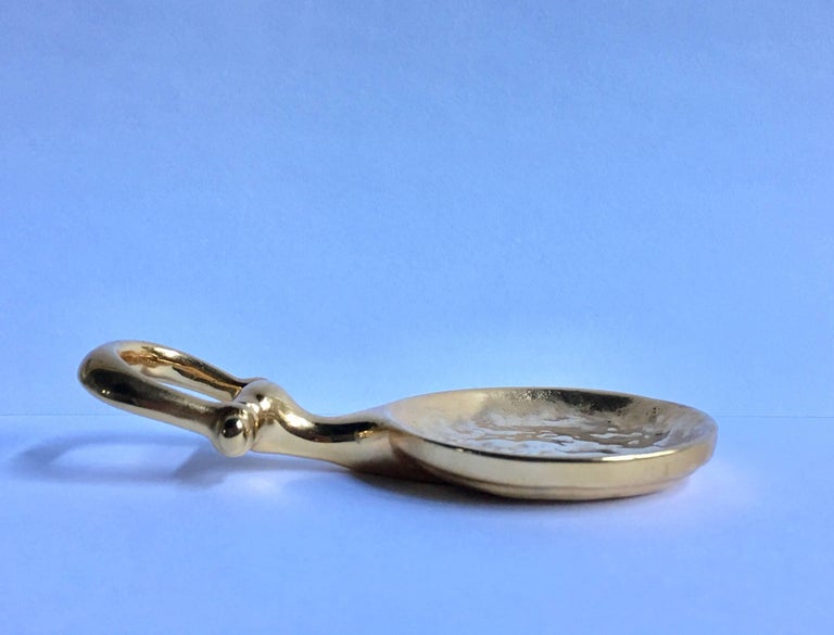 Gucci Brass Equestrian Vide Poche Horsebit Trinket Dish, Italy at 1stDibs