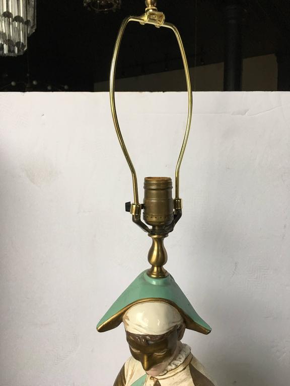 Monumental Harlequin Jester Table Lamp at 1stDibs | jester lamp