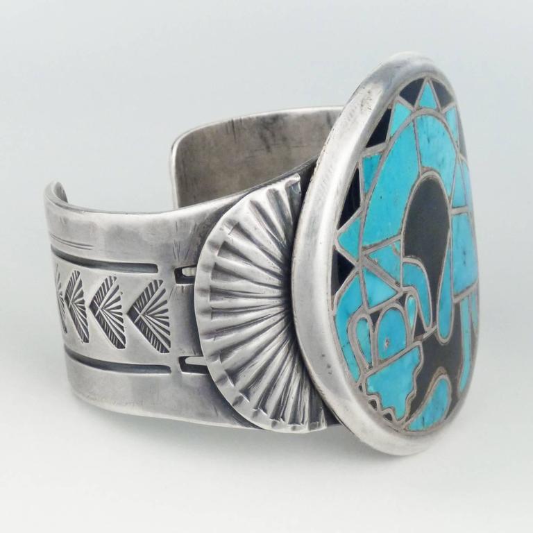 Vintage Inlay Rainbowman Set by Dan Simplicio, circa 1950 For Sale at ...