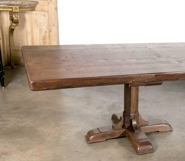 Custom Twelve-Foot French Farmhouse Table Made from Imported French Oak ...