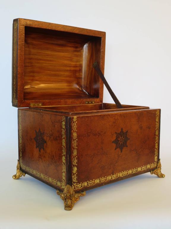 Maitland-Smith Leather-Wrapped Box at 1stDibs