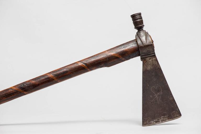19th Century Native American Plains Pipe Tomahawk at 1stDibs