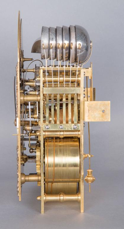 Baroque Mantel Clock with Chimes by Georg Erh. Finely, Germany, circa ...