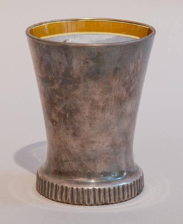 Biedermeier Glass Goblet, Circle of Anton Kothgasser, Vienna, circa ...