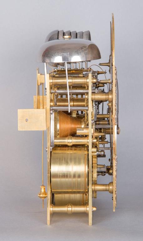 Baroque Mantel Clock with Chimes by Georg Erh. Finely, Germany, circa ...