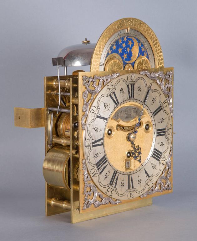 Baroque Mantel Clock with Chimes by Georg Erh. Finely, Germany, circa ...