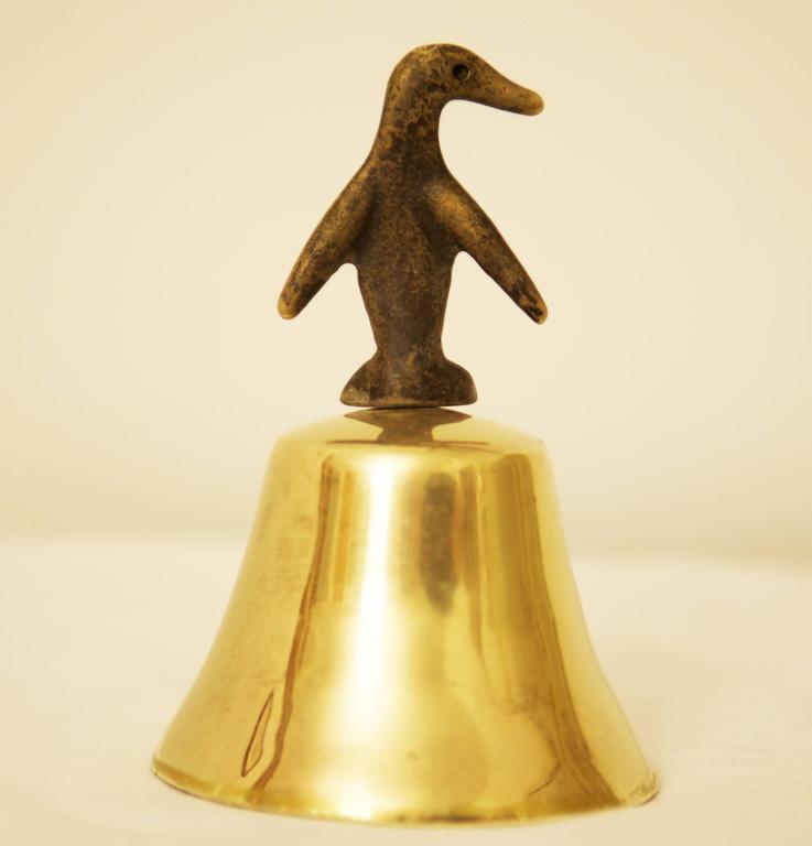 Table Bell "Penguin" by Walter Bosse for Hertha Baller For Sale at 1stDibs