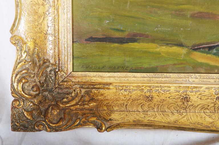 Oil Painting by Rudolf Hafner at 1stDibs
