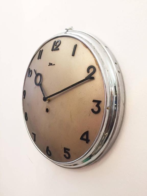 Junghans Bauhaus Wall Clock from the 1930s at 1stDibs