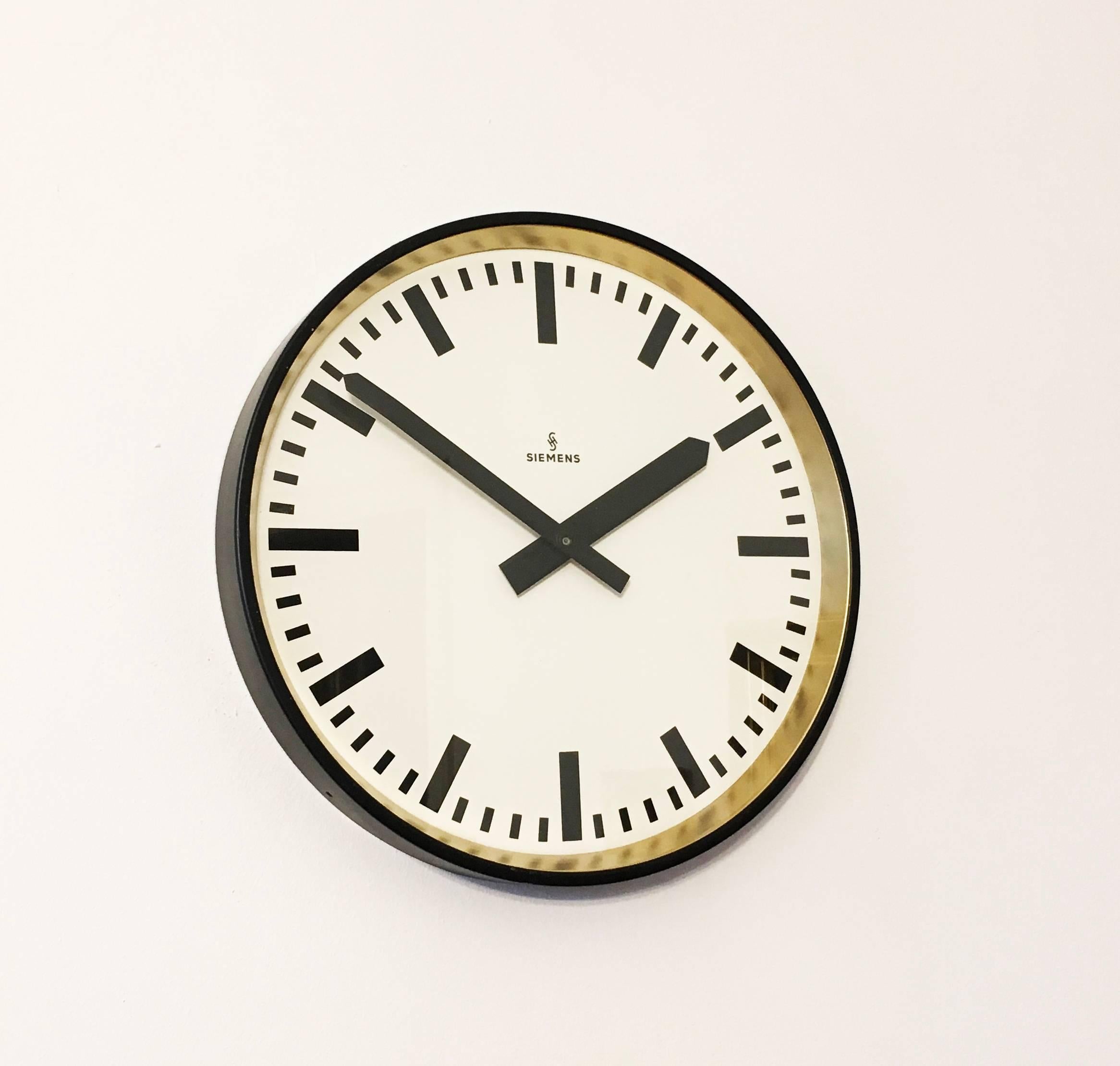 Siemens Industrial Factory or Workshop Wall Clock at 1stDibs | siemens ...
