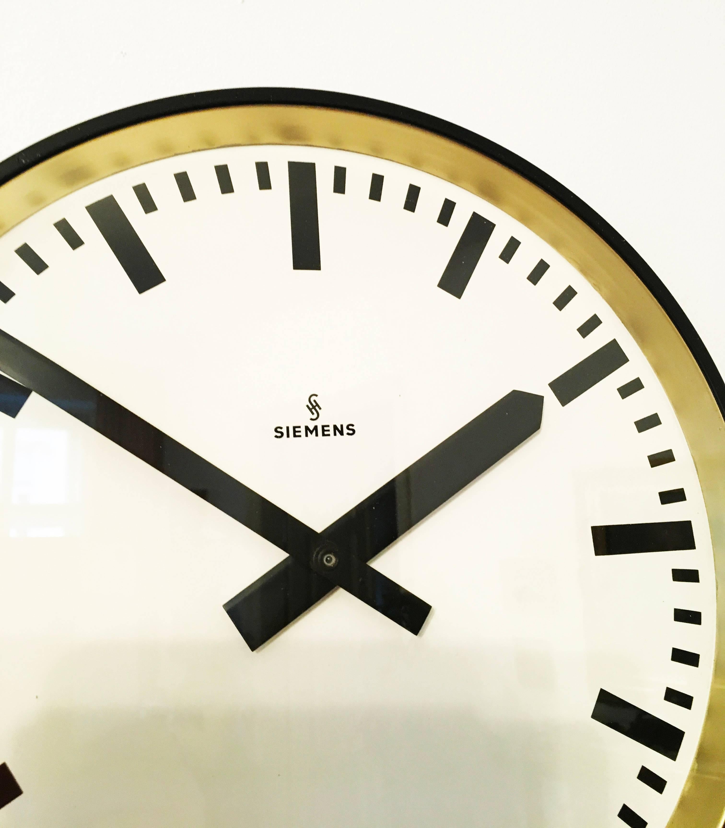 Siemens Industrial Factory or Workshop Wall Clock at 1stDibs | siemens ...