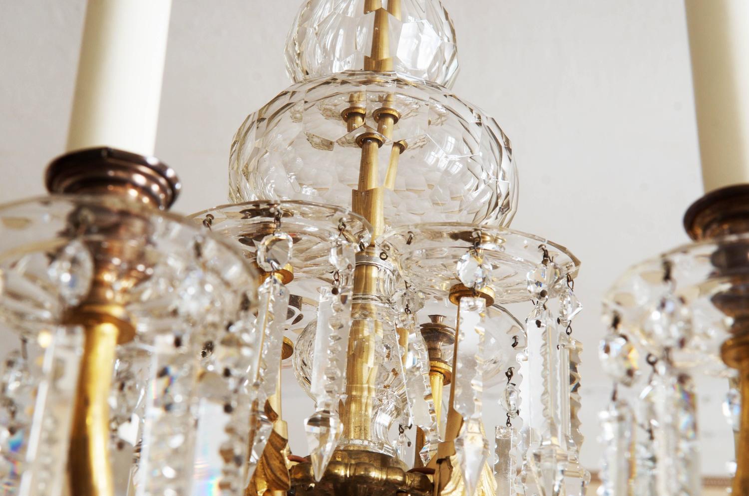 Elegant and Totally Unique J. L. Lobmeyr Cat Crystal Chandelier For ...