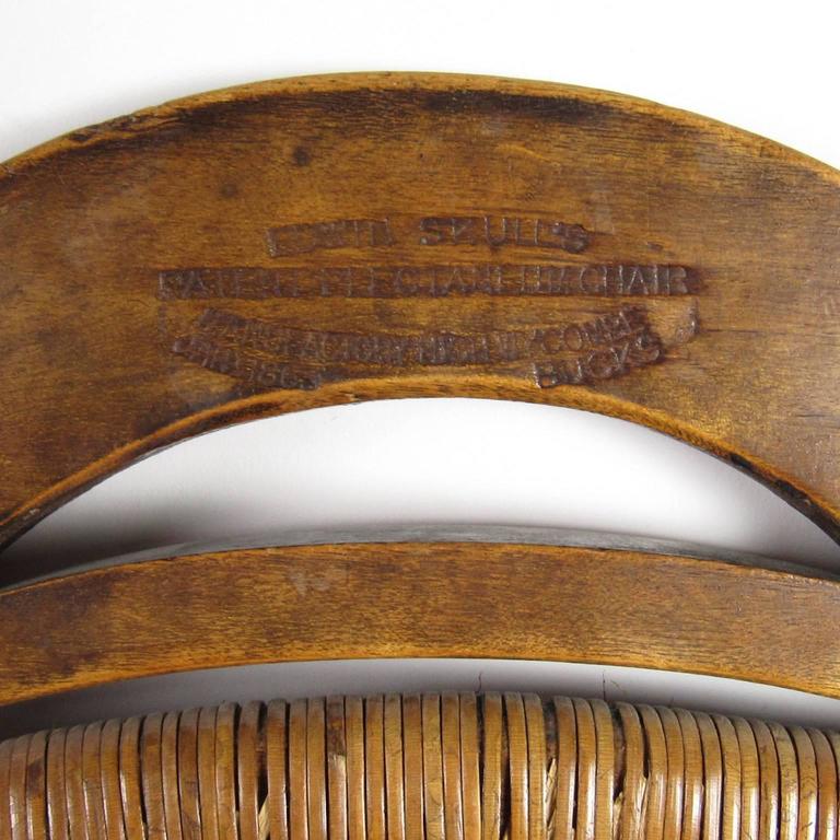 19th Century Edwin Skull 'Plectaneum' Folding Campaign Chair at 1stDibs