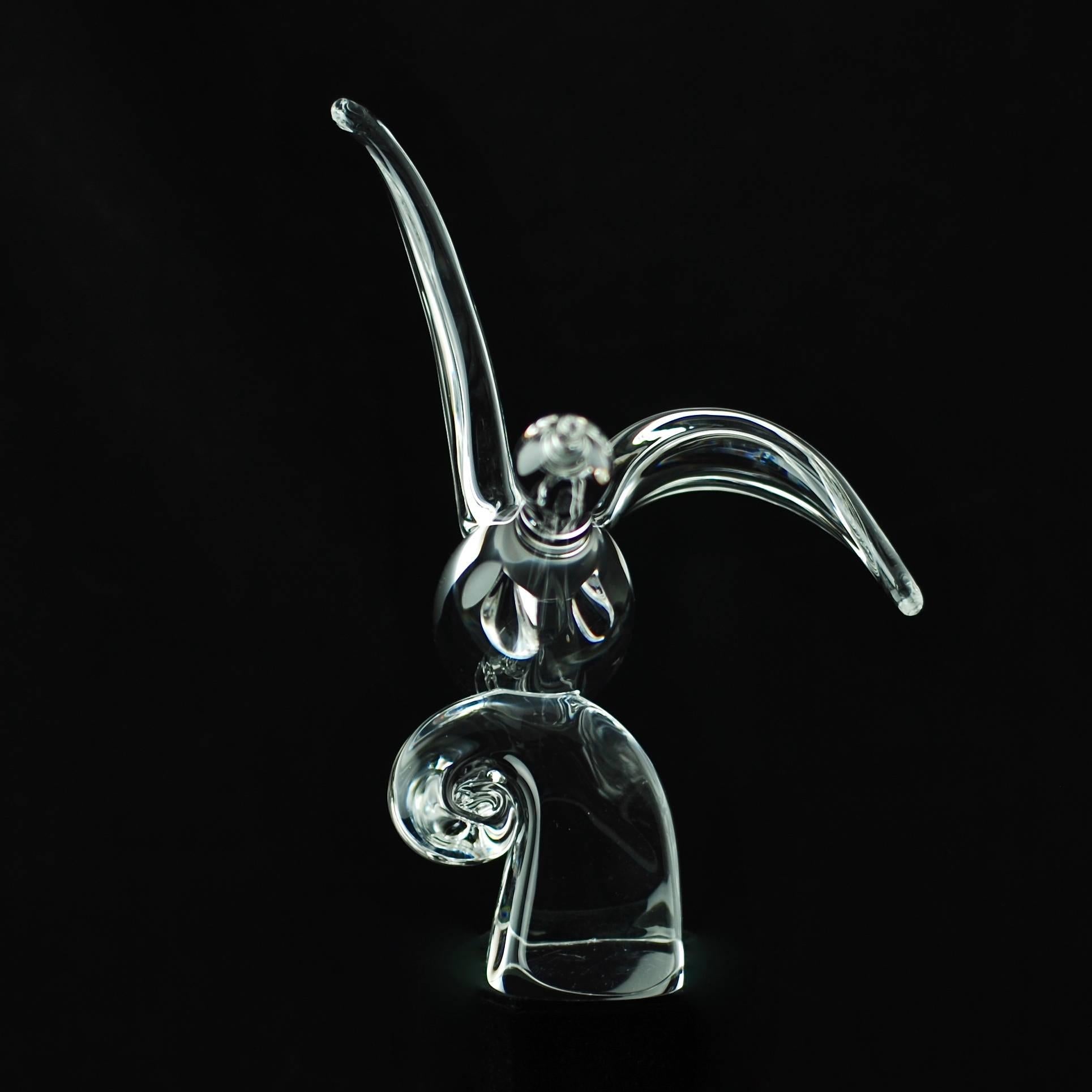 Lloyd Atkins for Steuben "Water Bird" 8095 at 1stDibs | steuben bird ...