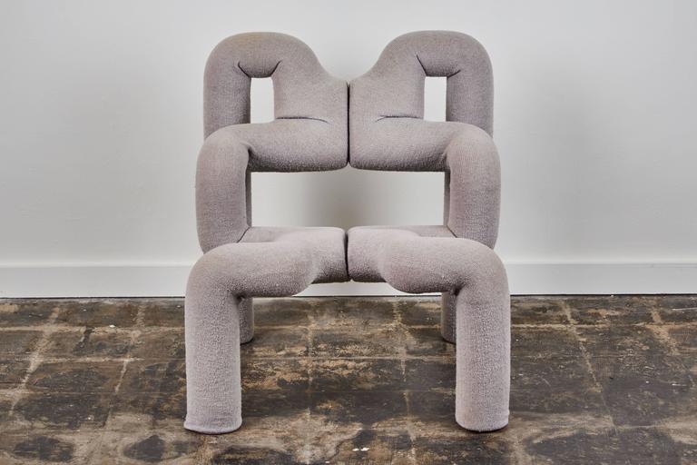 Pair of "Ekstrem" Lounge Chairs by Terje Ekstrom at 1stDibs
