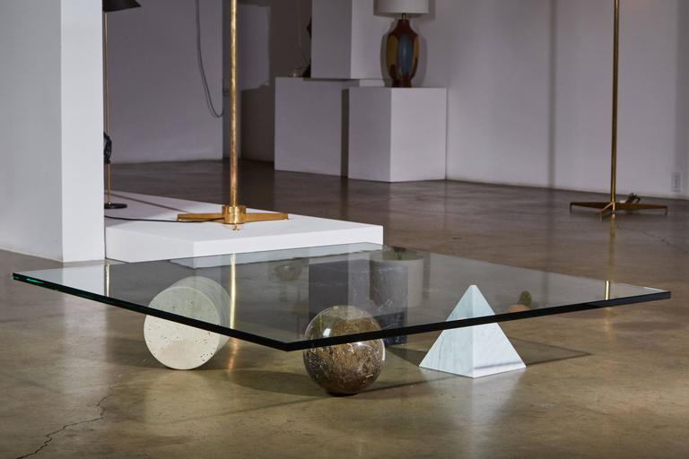 Marble "Metaphora" Coffee Table by Massimo and Leila Vignelli at 1stDibs