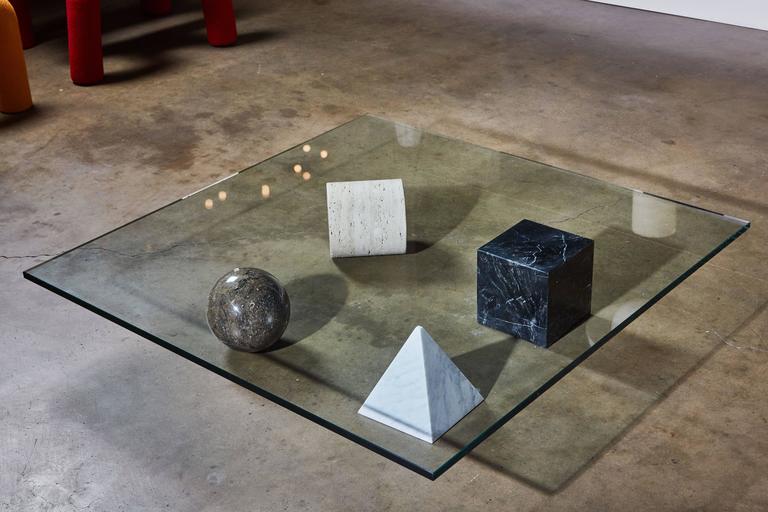 Marble "Metaphora" Coffee Table by Massimo and Leila Vignelli at 1stDibs