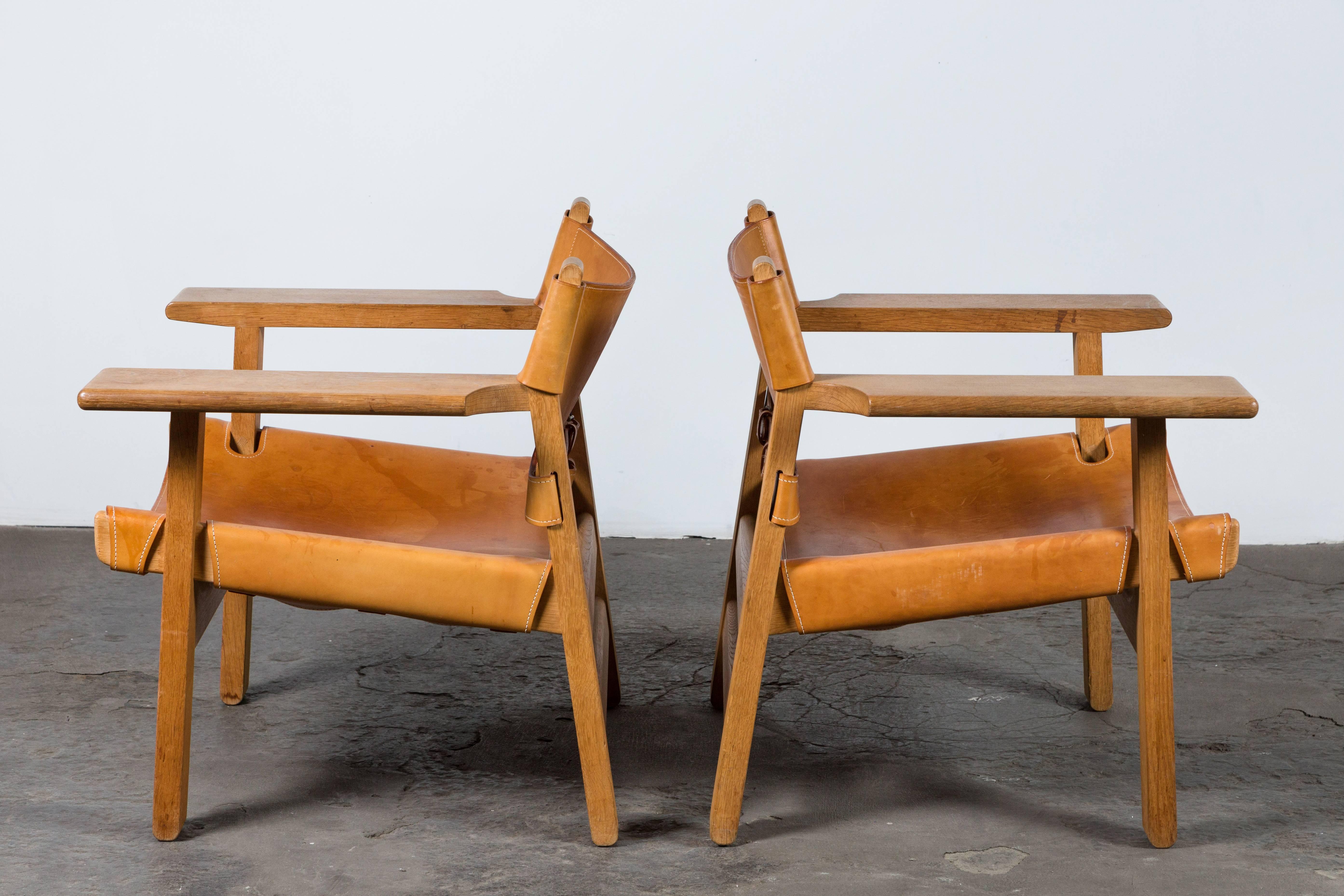 Pair of Early Spanish Chairs by Børge Mogensen at 1stDibs | the spanish ...