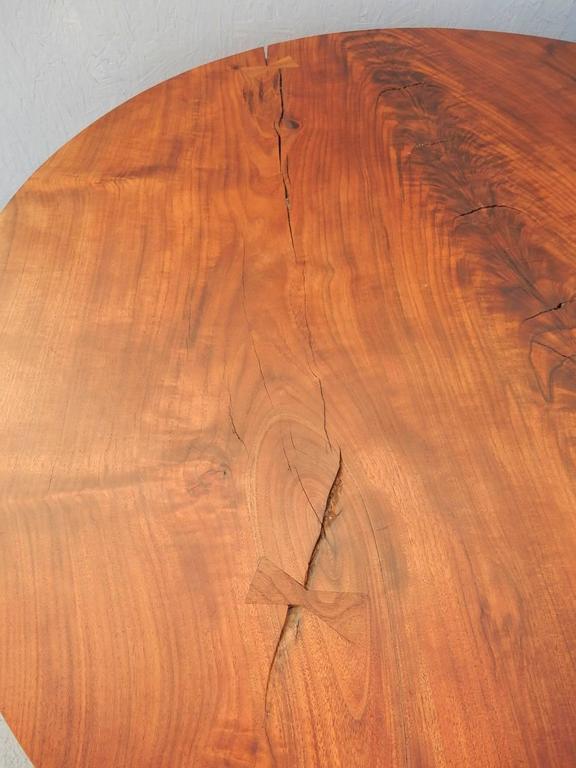 Nakashima Style Sculptural Walnut Slab Table by Actor Nick Offerman ...