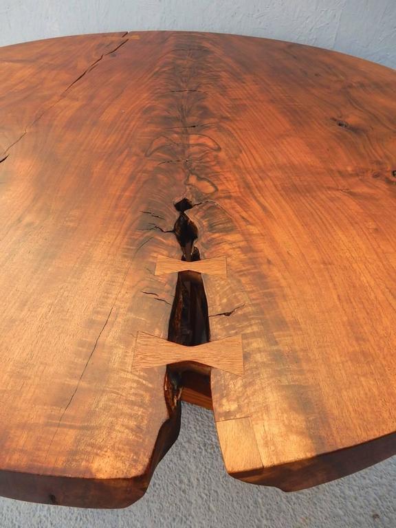 Nakashima Style Sculptural Walnut Slab Table by Actor Nick Offerman ...