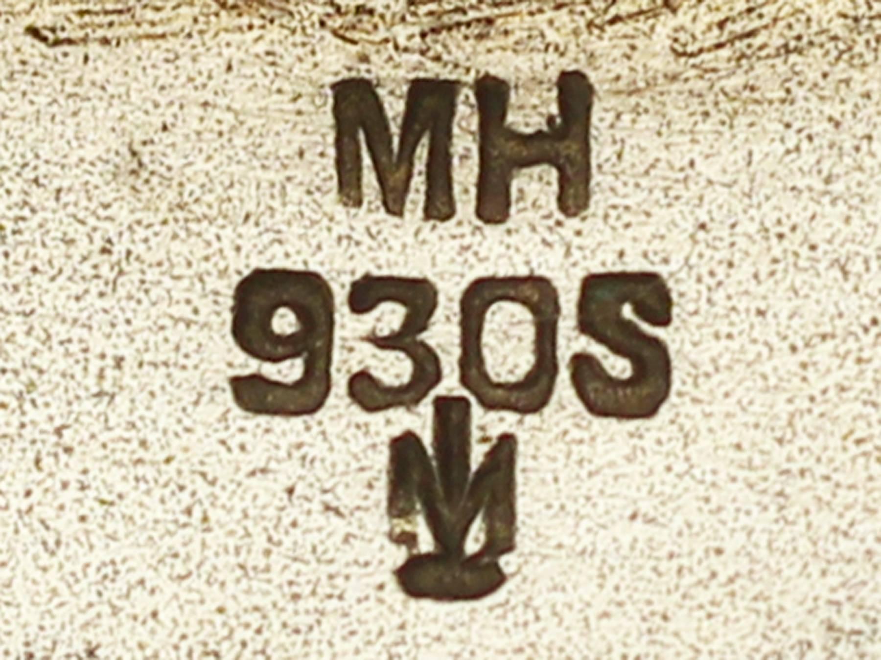 Antique Norwegian Silver and Enamel Photograph Frame at 1stDibs