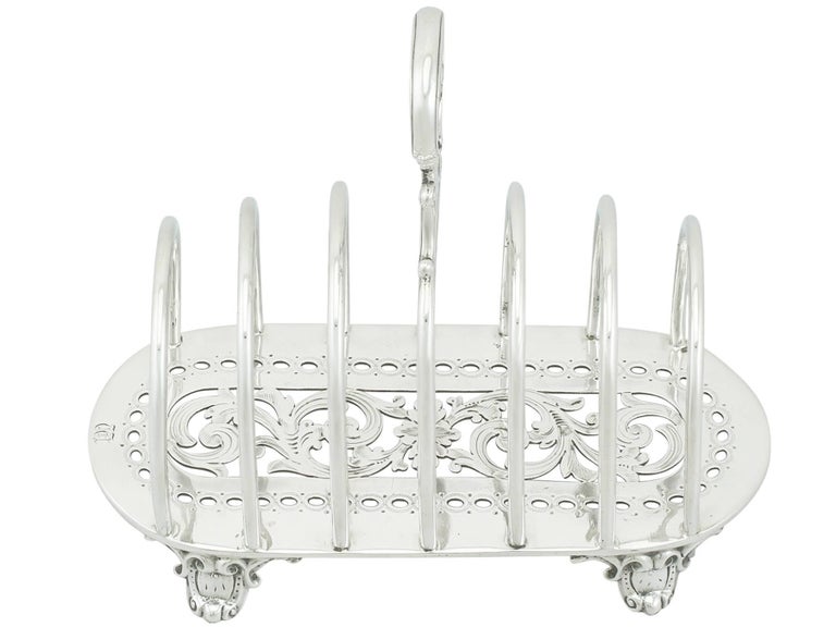 Victorian Sterling Silver Toast Rack at 1stDibs