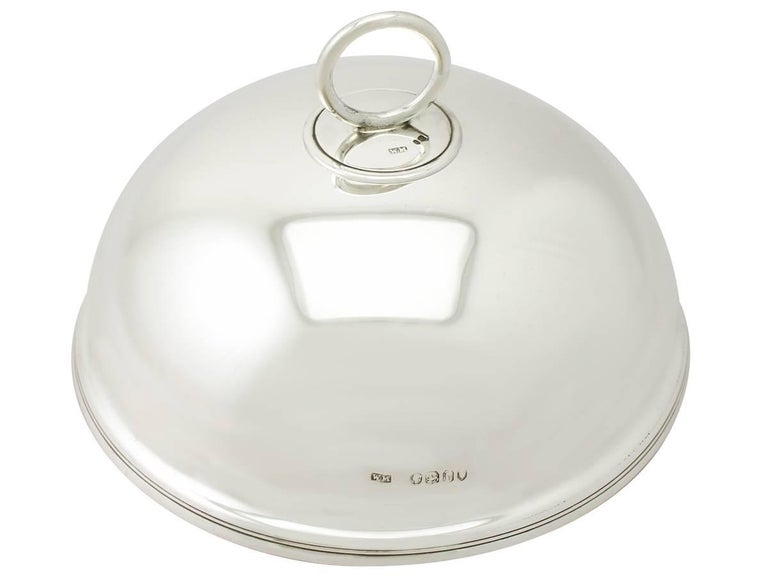 Antique Victorian Sterling Silver Dish Covers at 1stdibs