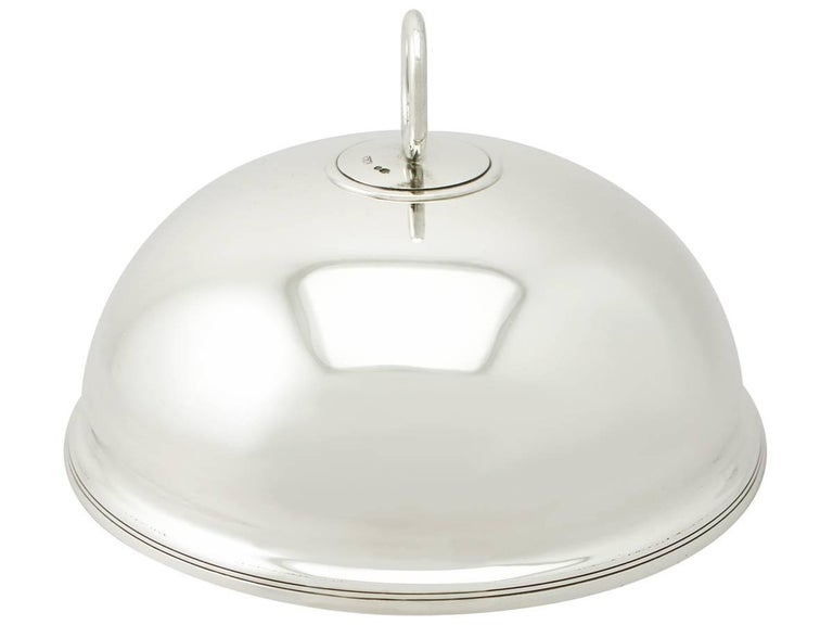 Antique Victorian Sterling Silver Dish Covers at 1stdibs