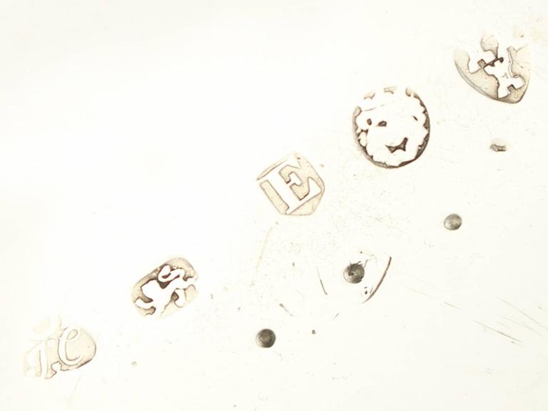 Newcastle Sterling Silver, Glass and Wicker Hip Flask by Isaac Cookson ...