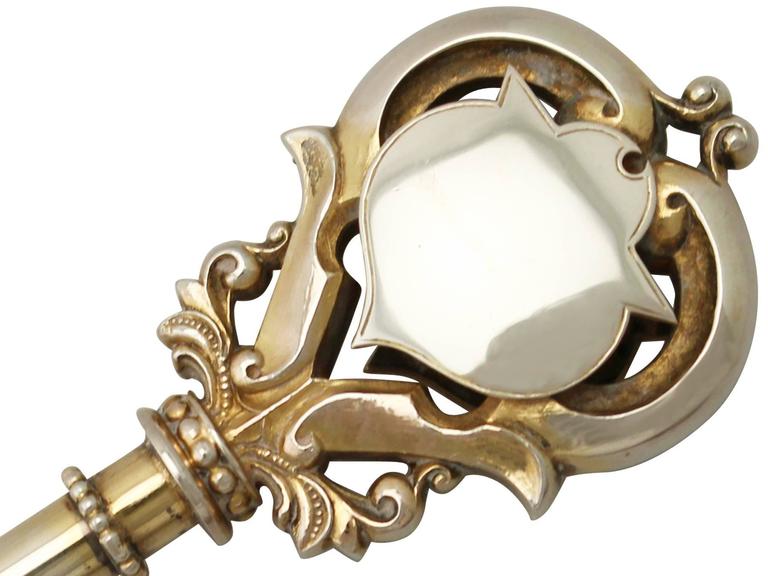 Sterling Silver Ceremonial/ Presentation Key, Antique George V at 1stDibs