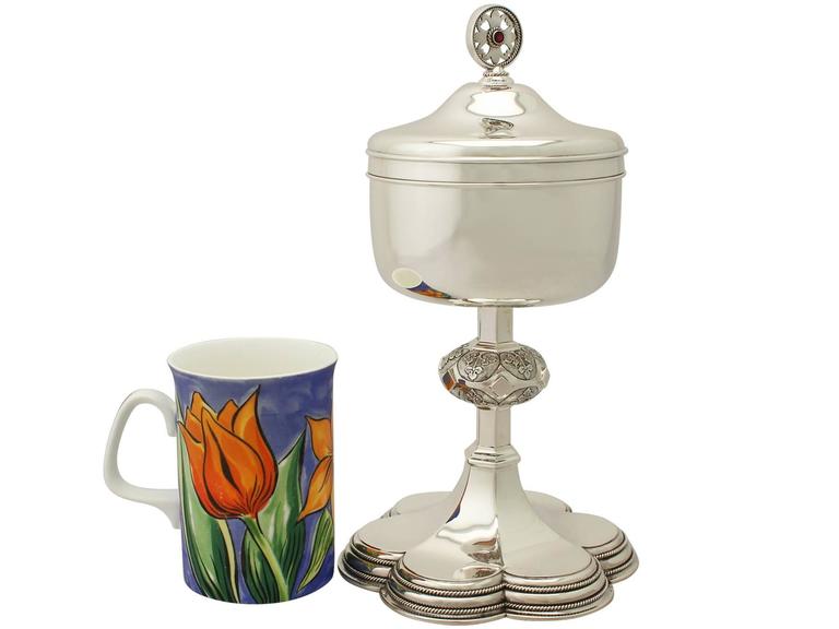 Sterling Silver Ciborium at 1stDibs