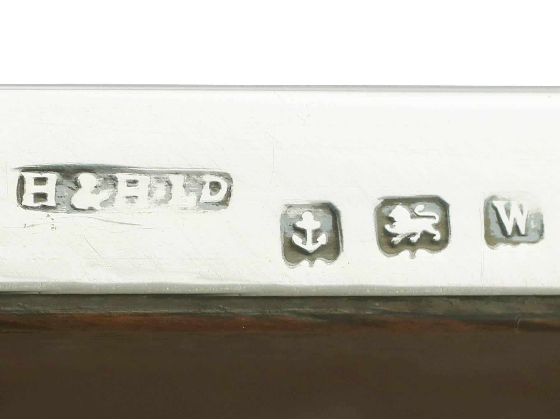 1922 Antique Sterling Silver Masonic Photograph Frame at 1stDibs ...