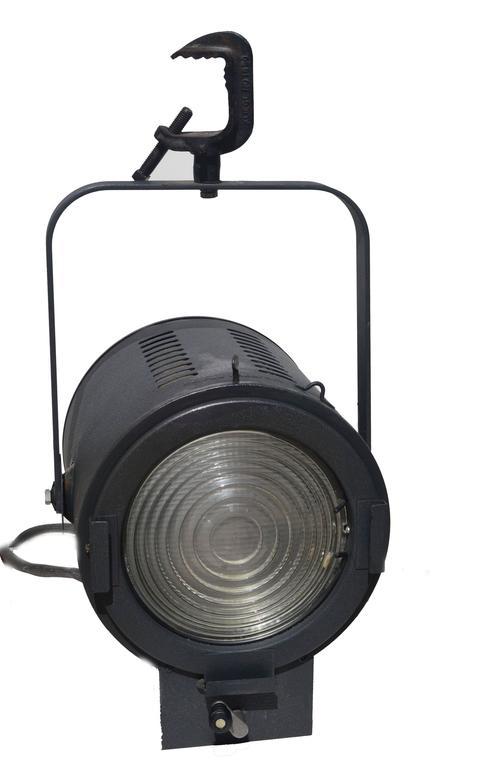 Pair of Vintage Kliegl Bros. Shop No. 22 New York Fresnel Spot Light at ...