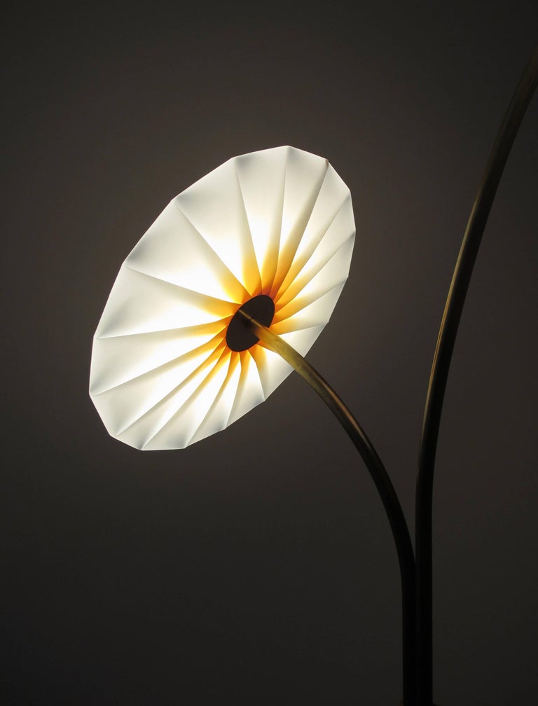 Brass Bloom no.2 Floor Lamp, Umut Yamac For Sale at 1stDibs
