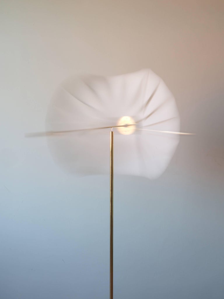 Brass Bloom, Floor Lamp, Umut Yamac For Sale at 1stDibs
