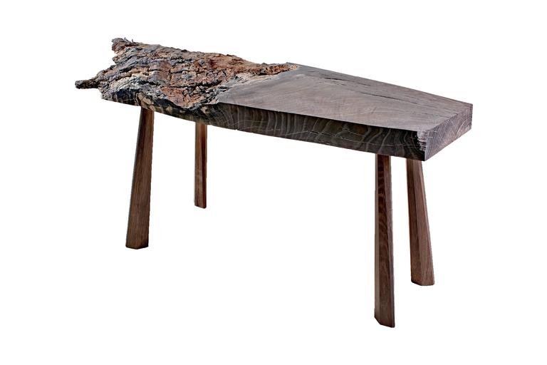 Unique Console Bog Oak at 1stDibs