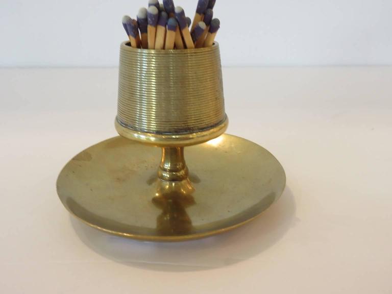 Vintage Brass Match Striker at 1stDibs