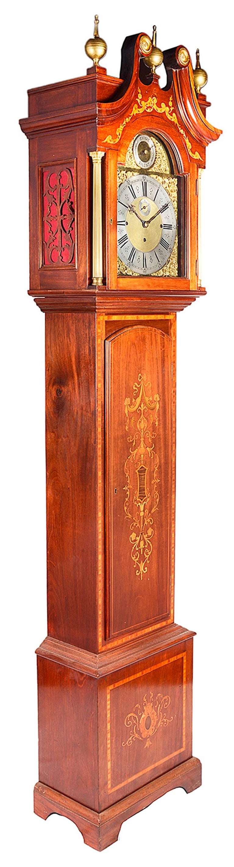 Late 19th Century Musical Longcase Clock at 1stDibs