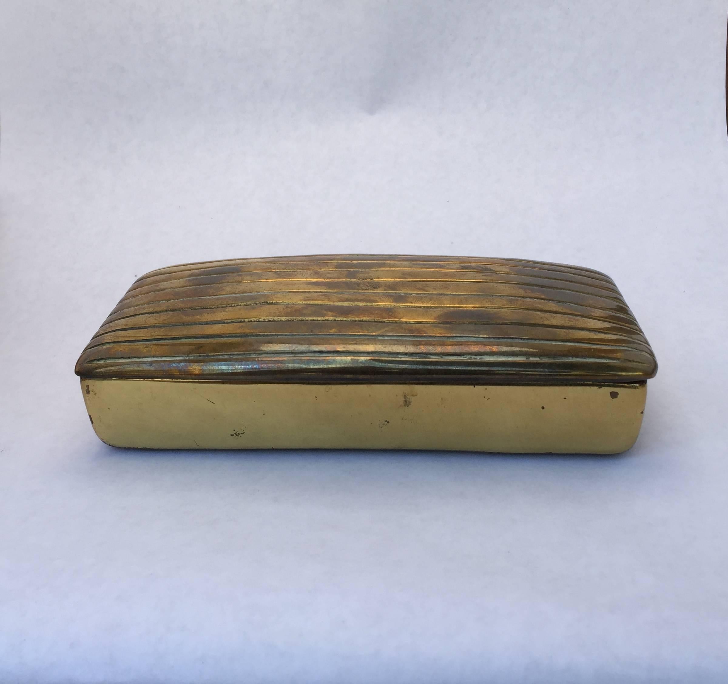 Ben Seibel Jenfred Ware Keepsake Double Cigarette Box For Sale at 1stDibs