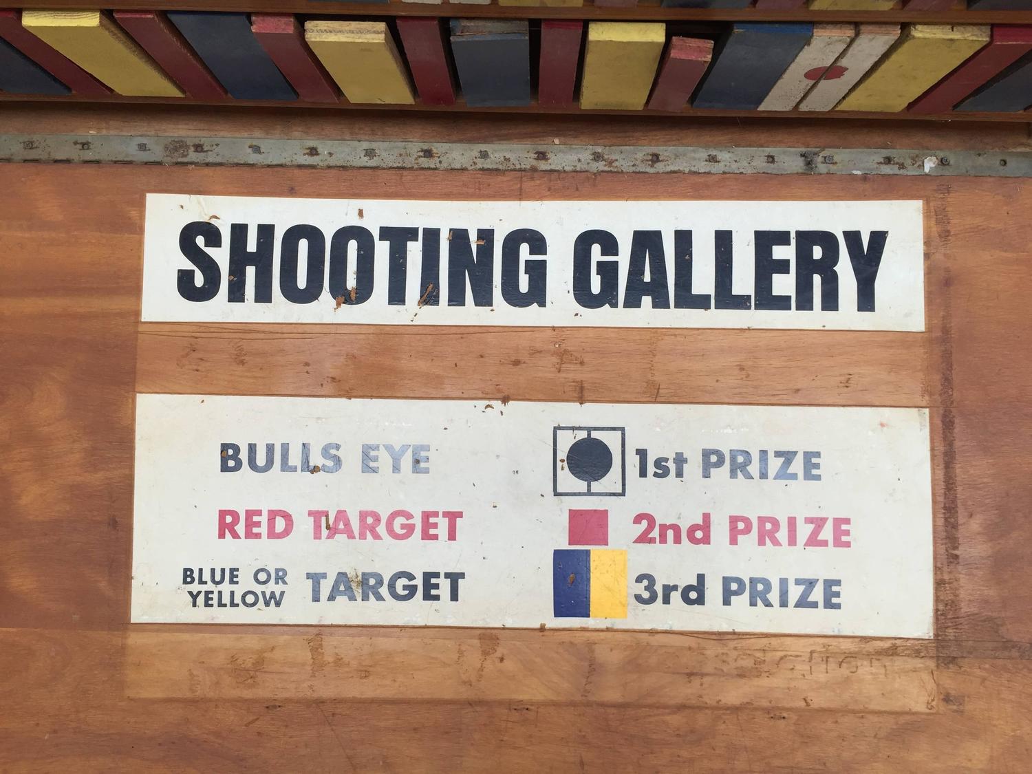 Carnival Portable Shooting Gallery Game For Sale at 1stdibs