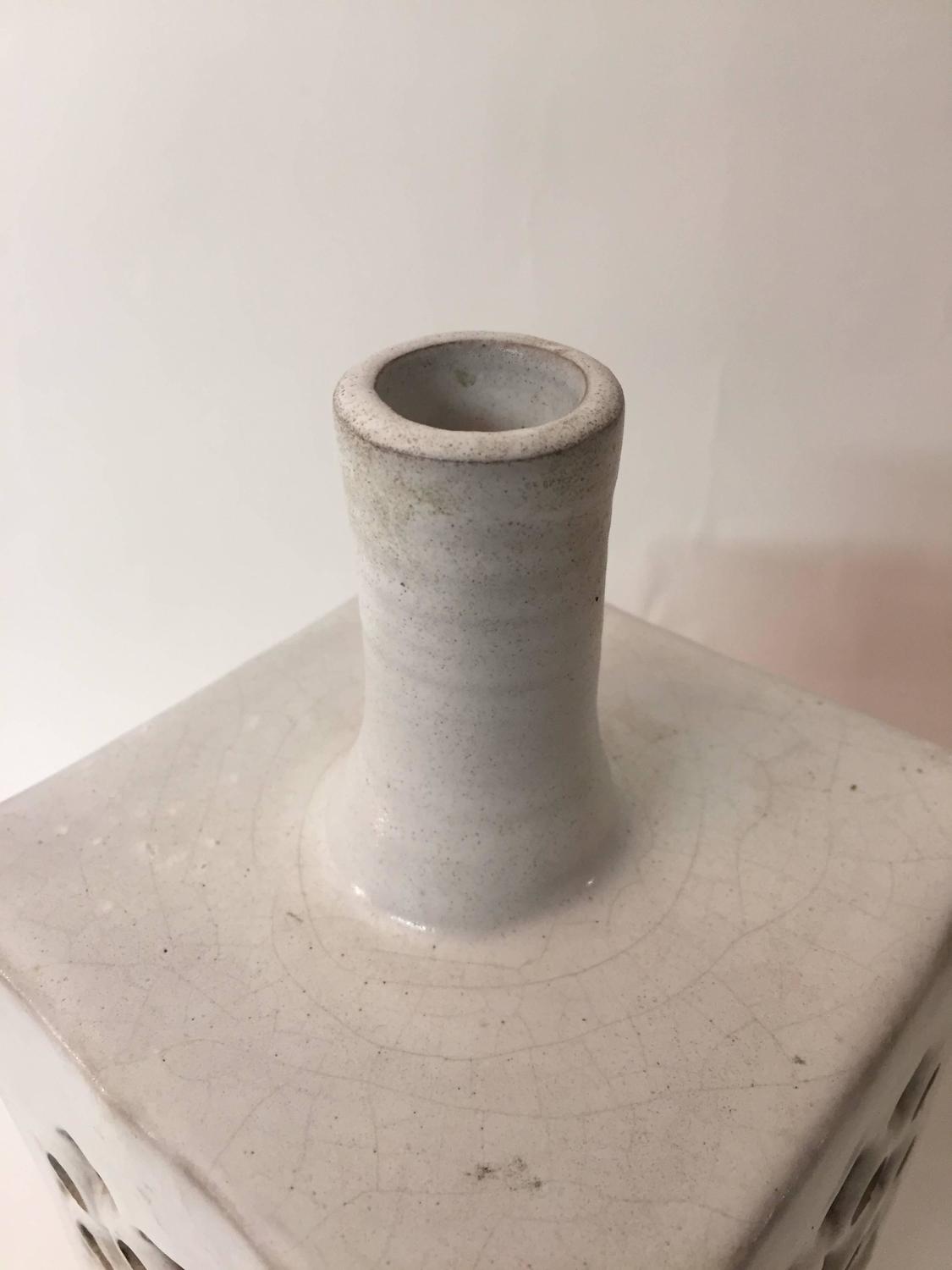 Herefordshire English 1960s Modernist Ross on Wye Pottery Vase For Sale ...